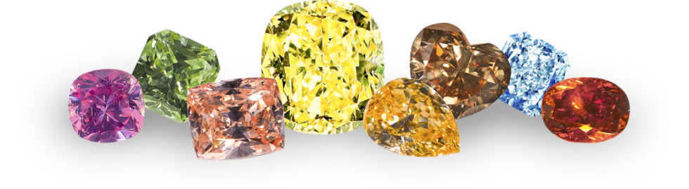 Manak | Natural Fancy Color Diamond, Rose Cut, Antique Cut Diamonds and ...